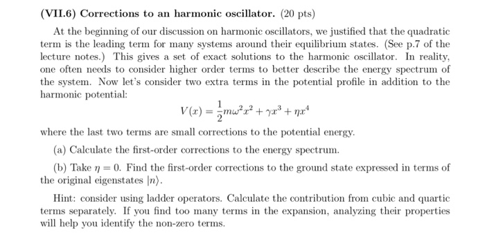 Solved This is a homework problem for Quantum mechanics. | Chegg.com