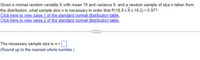 Solved Given a normal random variable X with mean 19 and | Chegg.com