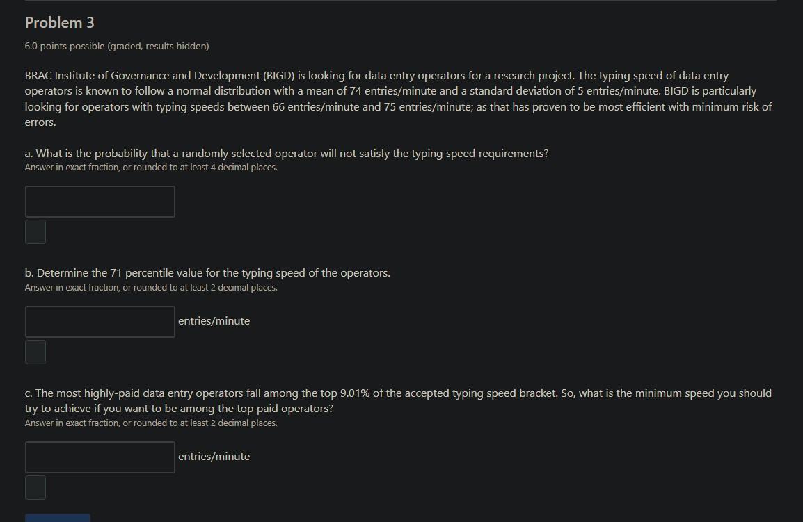 Solved Problem 3 6.0 points possible (graded, results | Chegg.com