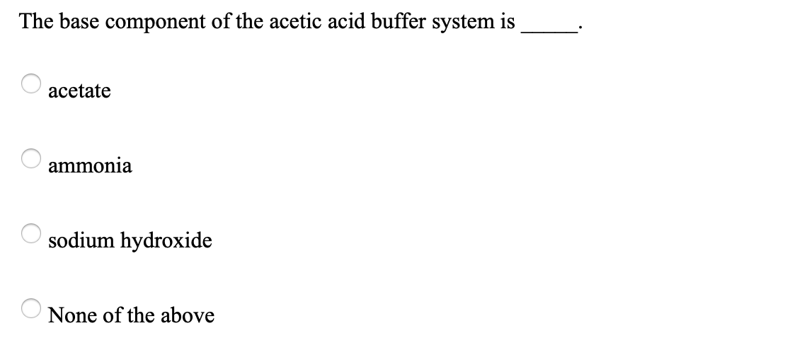 Solved In the Henderson-Hasselbalch equation, the | Chegg.com