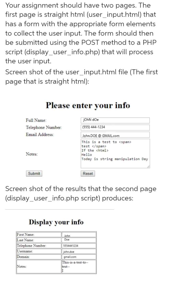 Solved String Manipulation Functions in this assignment you | Chegg.com