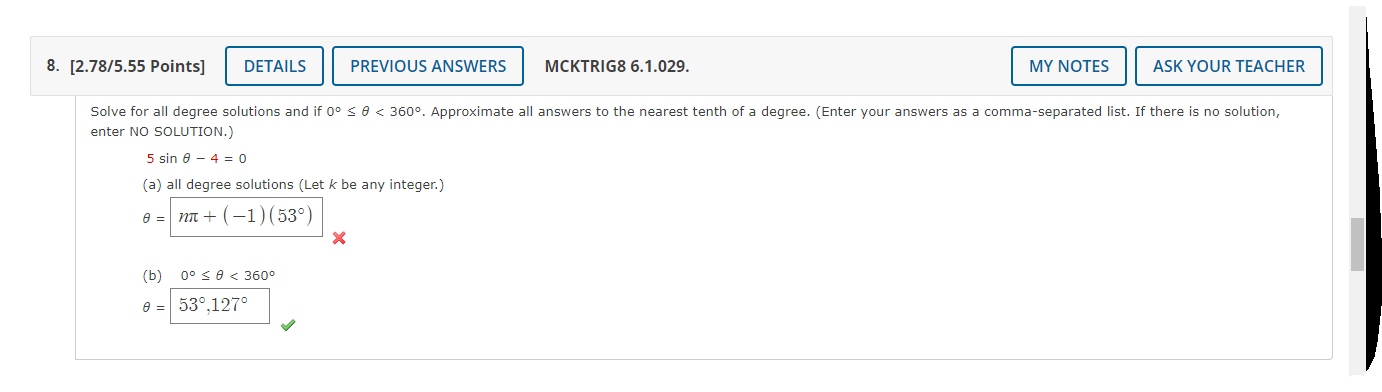 Solved 8. [2.78/5.55 Points] DETAILS PREVIOUS ANSWERS | Chegg.com