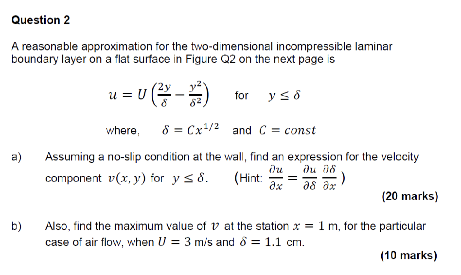 Solved Question 2A reasonable approximation for the | Chegg.com