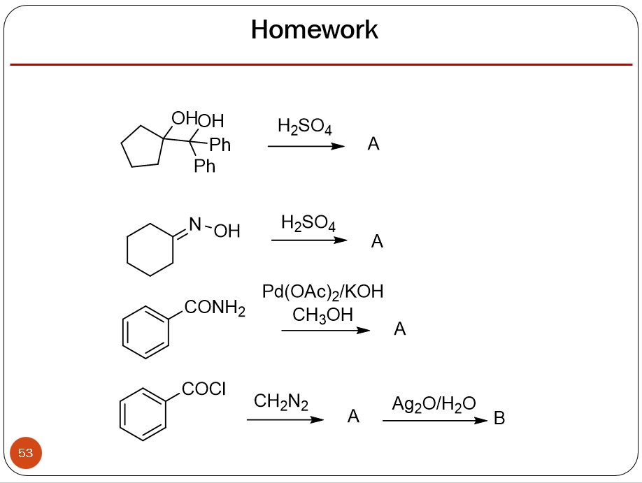 Solved 1. ﻿Hofmann Rearrangement , 2.Curtius Rearrangement, | Chegg.com