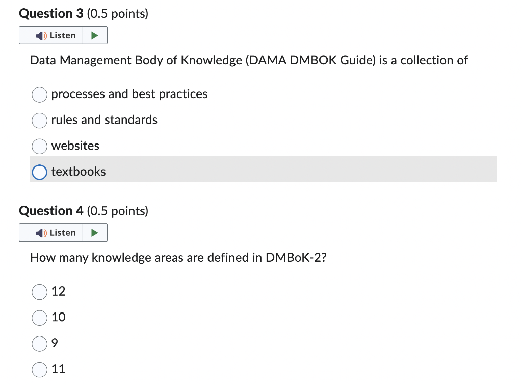 Solved Data Management Body Of Knowledge (DAMA DMBOK Guide), 53% OFF
