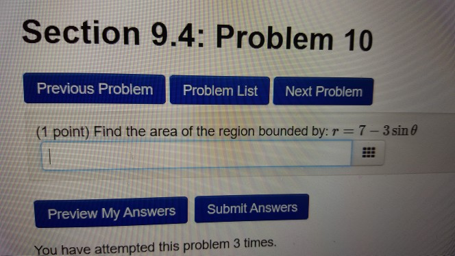 Solved Section 9.4: Problem 10 Previous Problem Problem List | Chegg.com