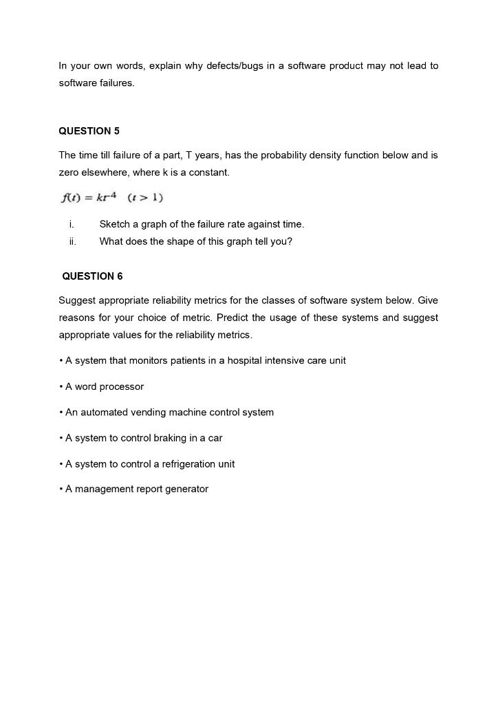 Solved QUESTION1 Developers have and will always test their | Chegg.com