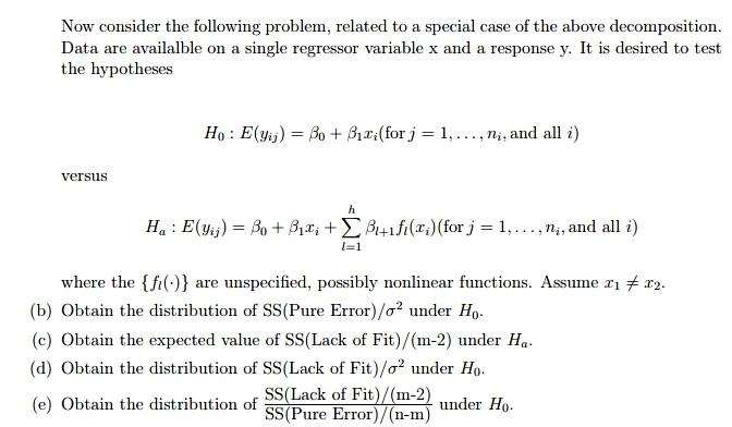 Solved Consider the Gauss-Markov model, and suppose that d | Chegg.com