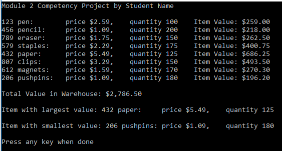 Solved Written in c# only please :) Whenever asking the | Chegg.com