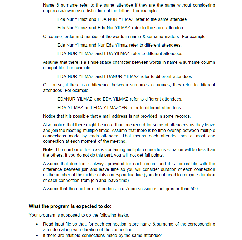 Solved In this assignment, you are going to write a C | Chegg.com