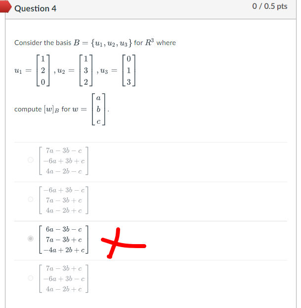 Solved Which of the following statements is true? A matrix | Chegg.com