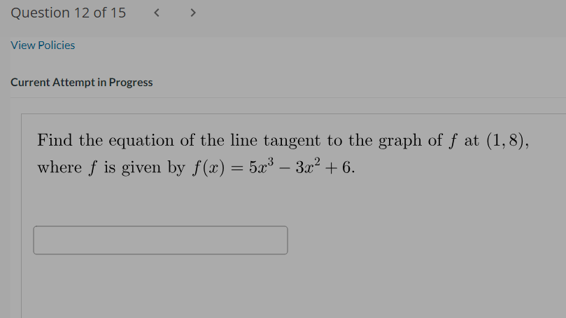 Solved Current Attempt in Progress Find the derivative of | Chegg.com