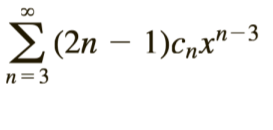 Solved use a substitution to shift the summation index so | Chegg.com