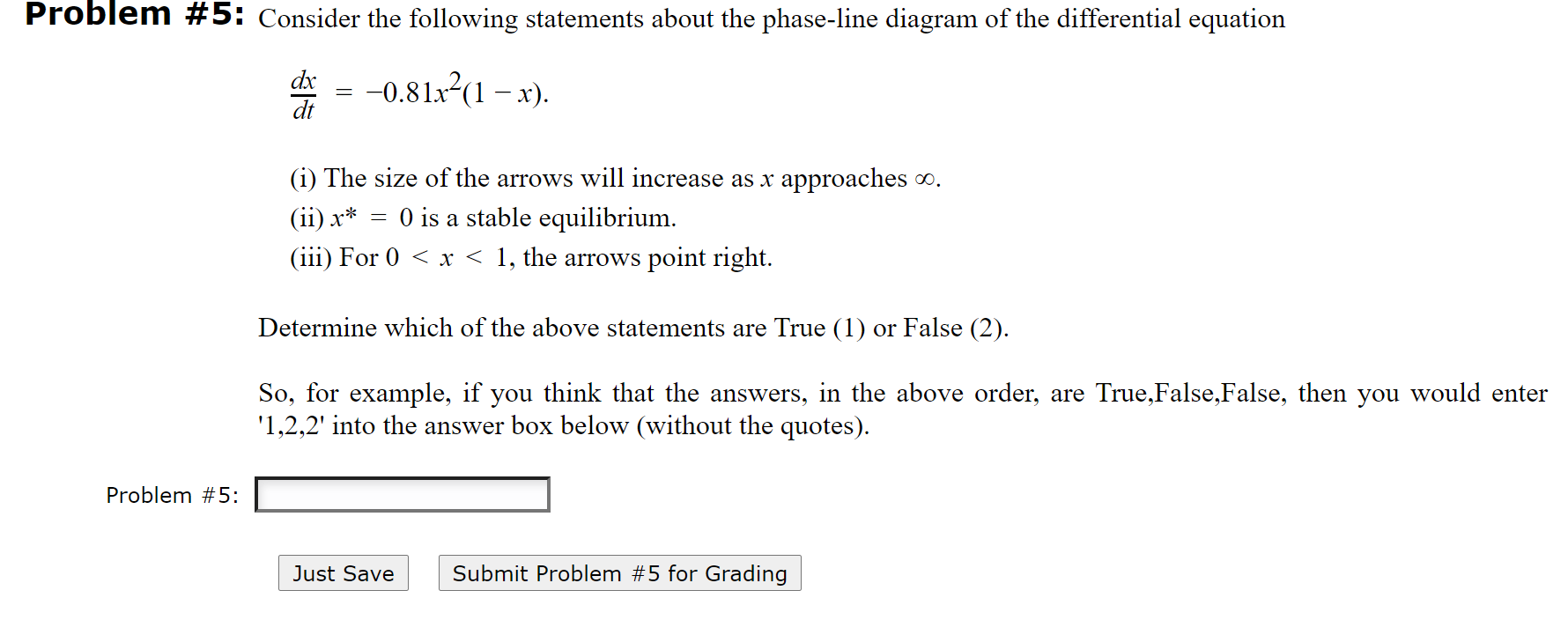 Solved Problem #5: Consider the following statements about | Chegg.com