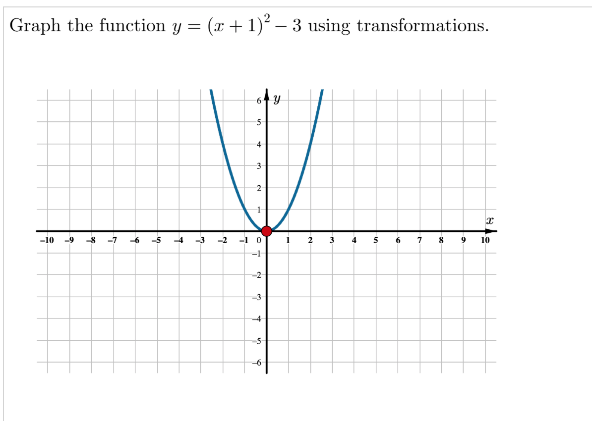 Solved Use the graph of G(x) shown below to graph y= -G(x – | Chegg.com