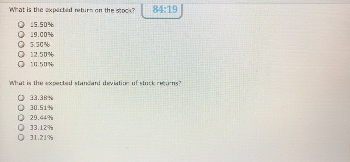 Solved 20. Probability-weighted mean and standard deviation | Chegg.com
