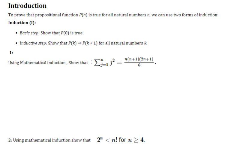 Solved Introduction To prove that propositional function | Chegg.com
