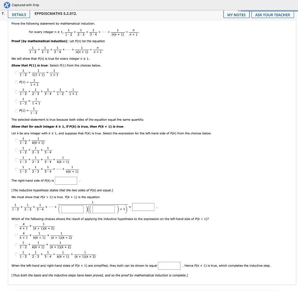 Solved Captured with Xnip 7. DETAILS EPPDISCMATH5 5.2.012. | Chegg.com