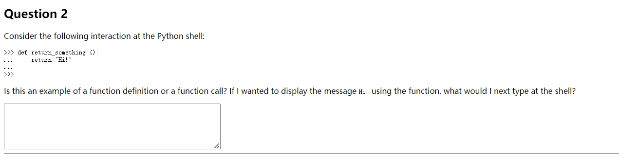 Solved Question 2 Consider the following interaction at the | Chegg.com