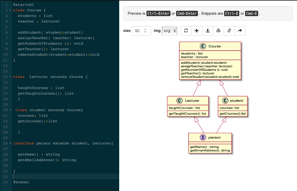Enhance the class diagram of specification 2 that you | Chegg.com