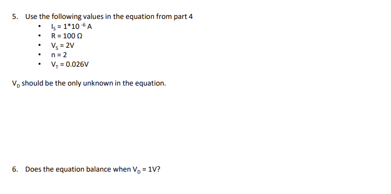 Solved Figure 1 Diode Circuit Problem 1 In This Problem 9190