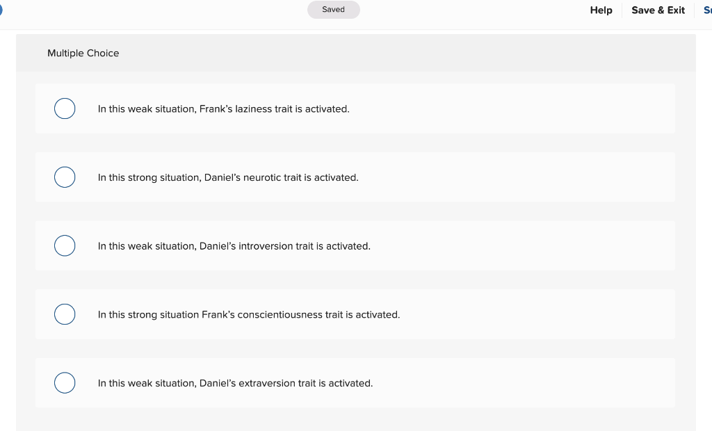Solved Saved Help Save & Exit S Frank and Daniel both agreed | Chegg.com