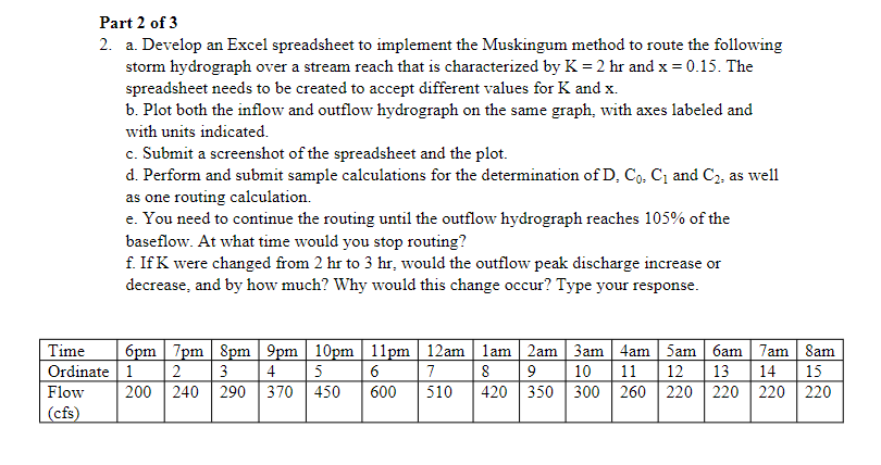 Part 2 ﻿of 32. ﻿a. ﻿Develop an Excel spreadsheet to | Chegg.com