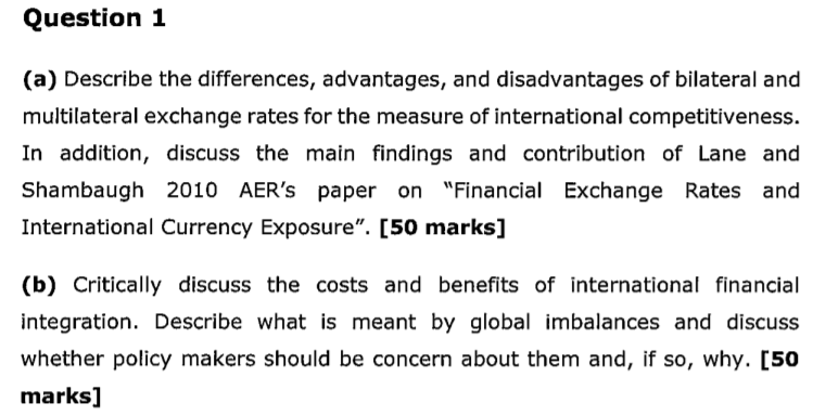 Solved Question 1 (a) Describe the differences, advantages, | Chegg.com