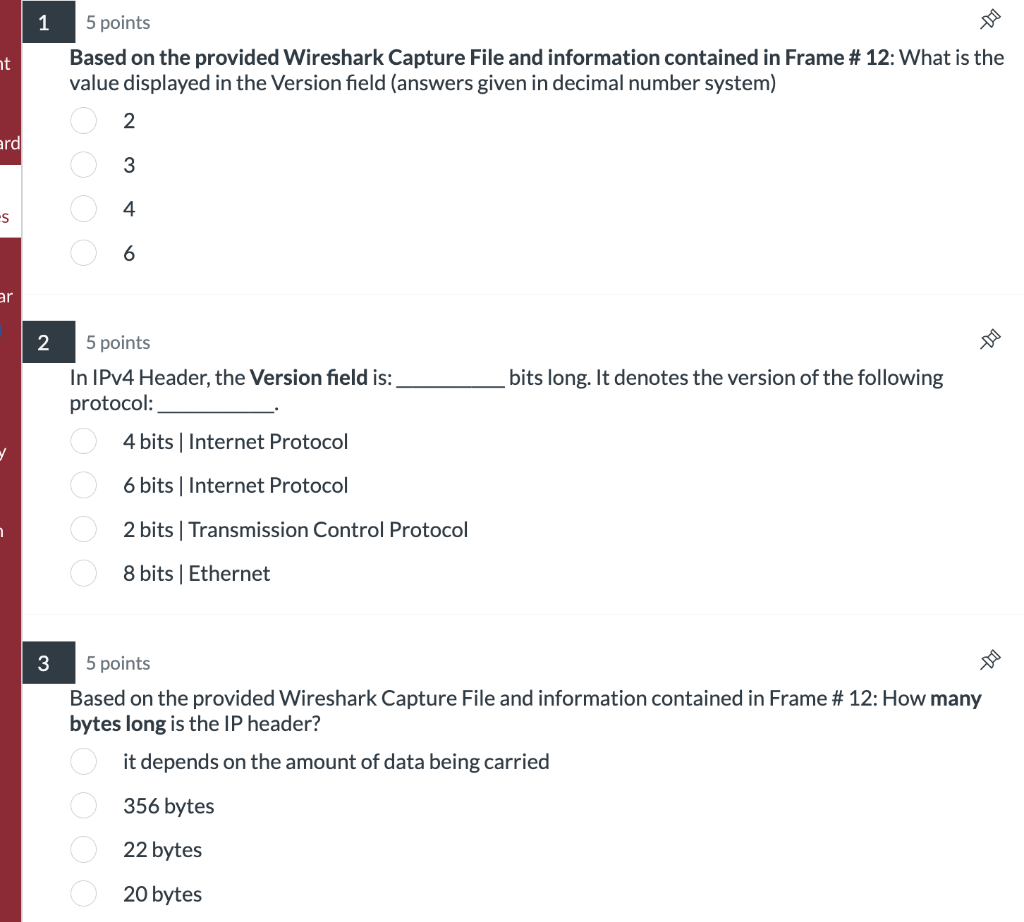 Solved Based on the provided Wireshark Capture File and | Chegg.com