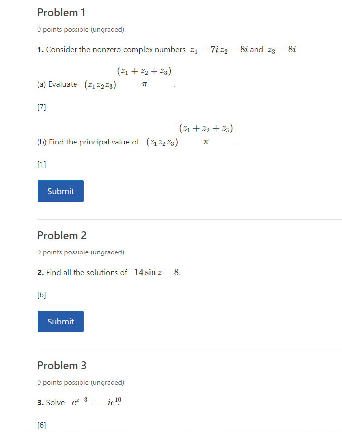 Solved Problem 1 O points possible (ungraded) 1. Consider | Chegg.com