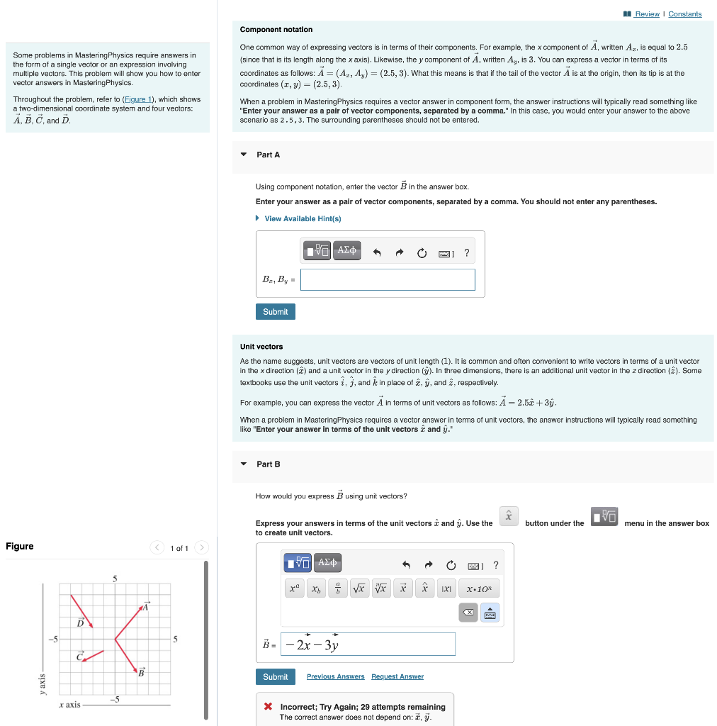 Solved Some problems in MasteringPhysics require answers in | Chegg.com