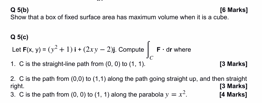Solved (Dont ﻿solve 5b ﻿please, I only need Q5c ﻿answers | Chegg.com