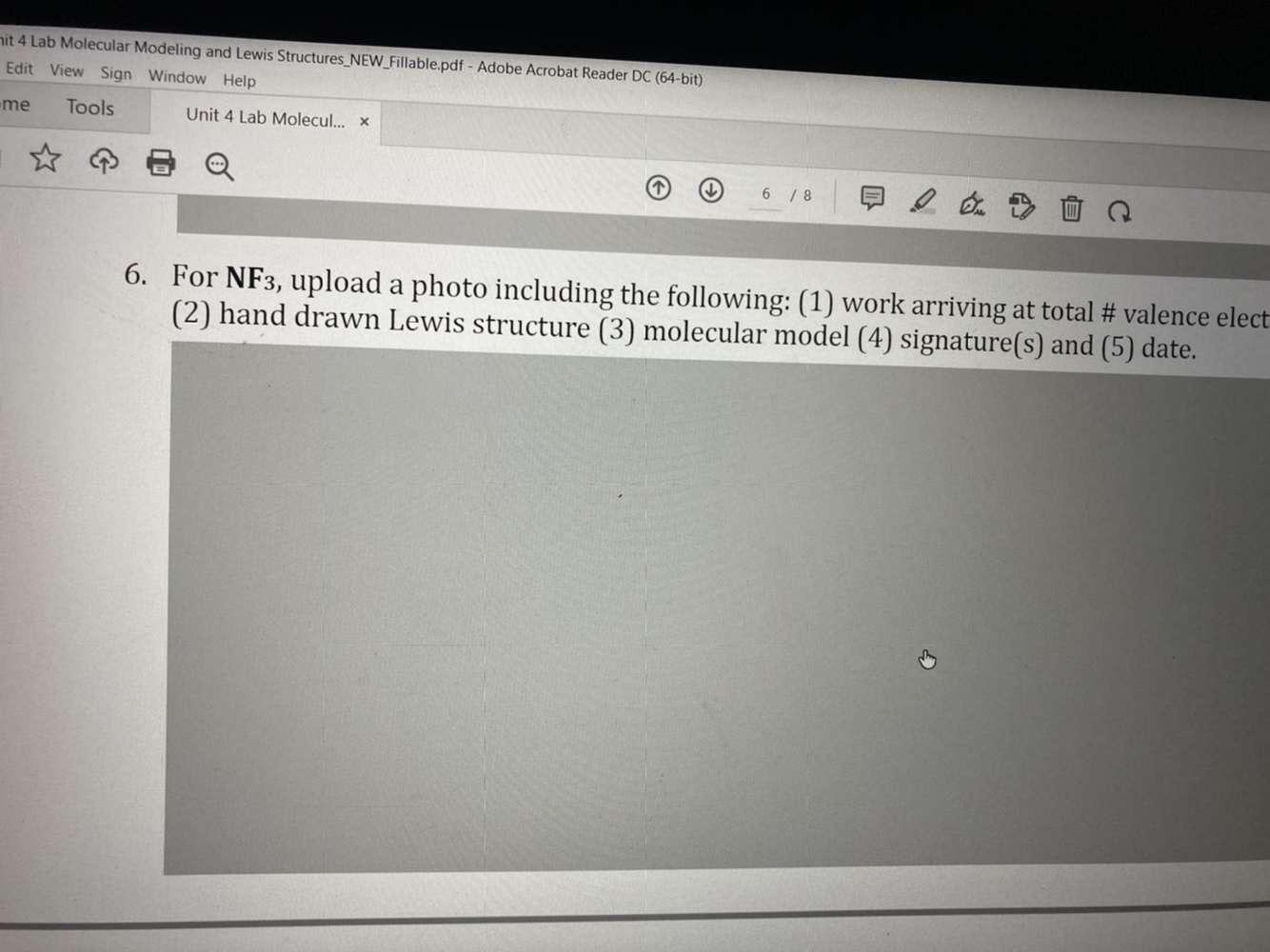 Solved mit 4 Lab Molecular Modeling and Lewis | Chegg.com