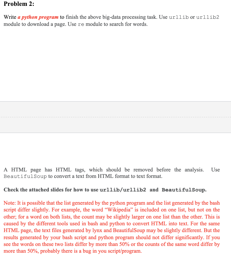 Solved A Big-Data Processing Task: We need to find out 15 | Chegg.com