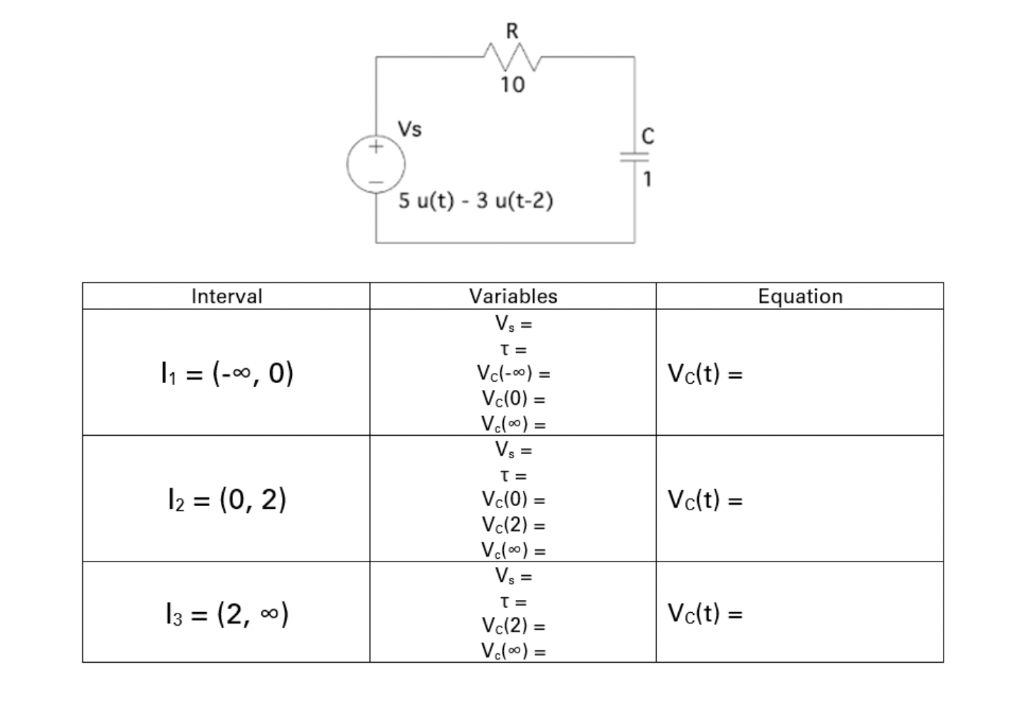 Solved A common approach to first-order circuit analysis is | Chegg.com