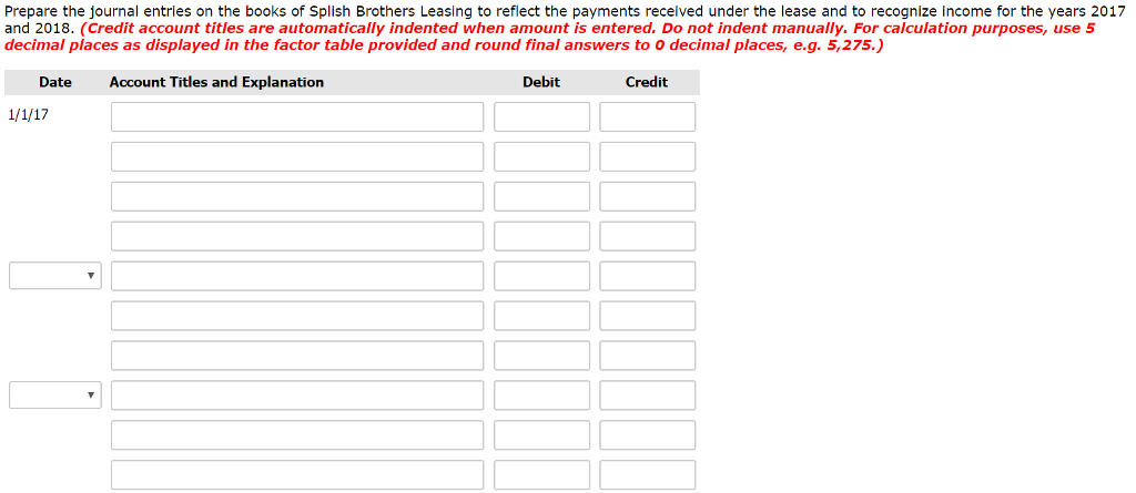 Solved Exercise 21A-6 a-b (Part Level Submission) Splish | Chegg.com