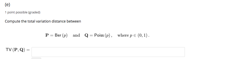 Solved 1point possible (graded) Compute the total variation | Chegg.com
