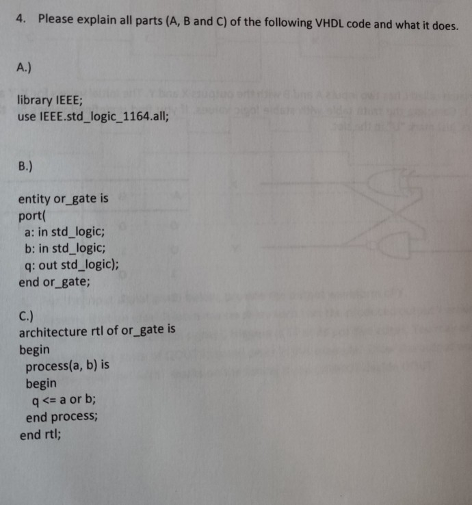 Solved 4. Please explain all parts (A, B and C) of the | Chegg.com