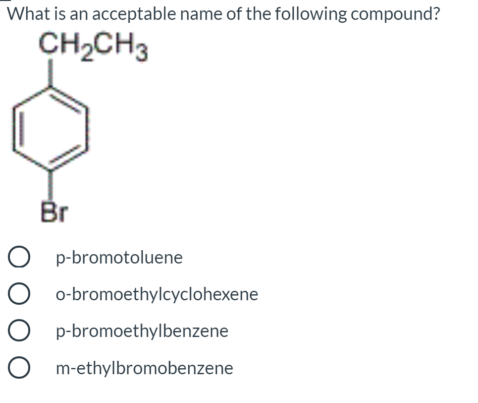 Solved What is an acceptable name of the following compound? | Chegg.com