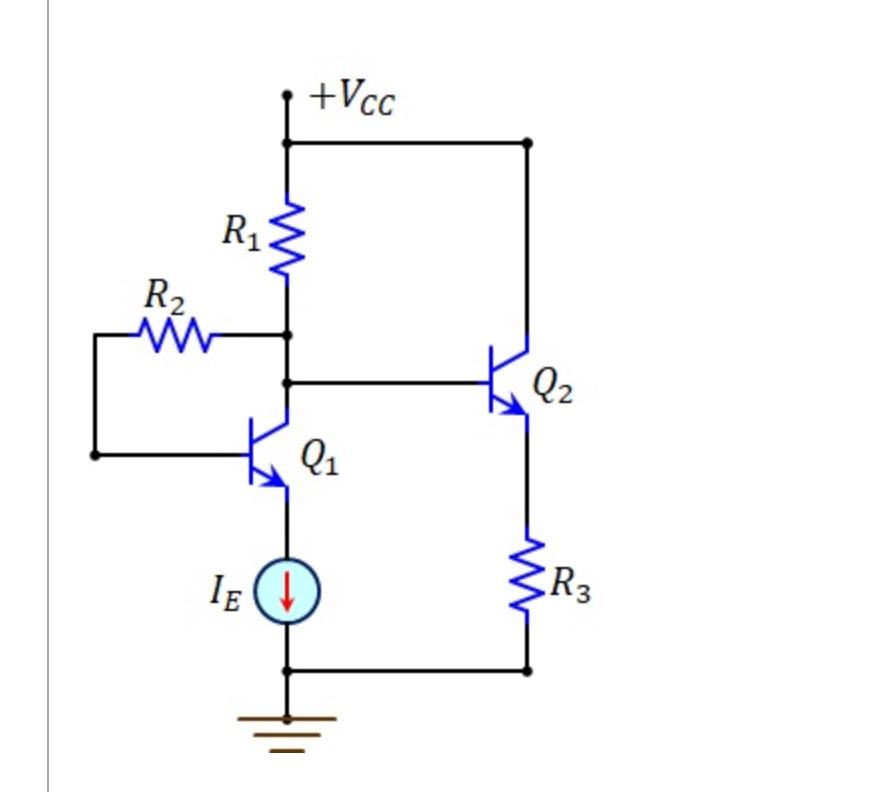 Solved In the following circuit R1=8.7 kiloohms, R2=39 | Chegg.com