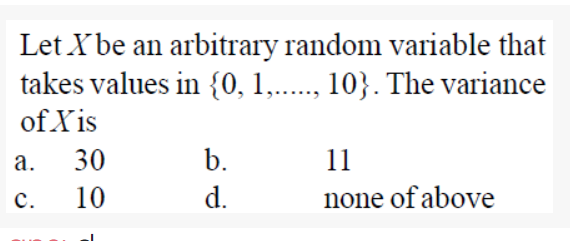 Solved Let X be an arbitrary random variable that takes | Chegg.com