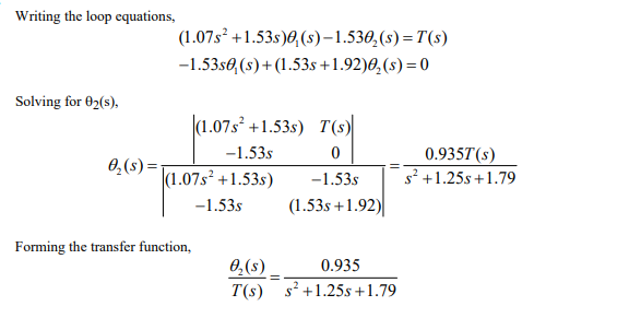 Solved Writing the loop equations, | Chegg.com