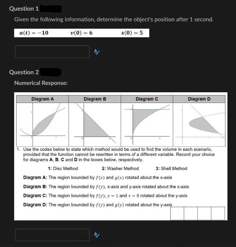 Solved Question 1 Given the following information, determine | Chegg.com