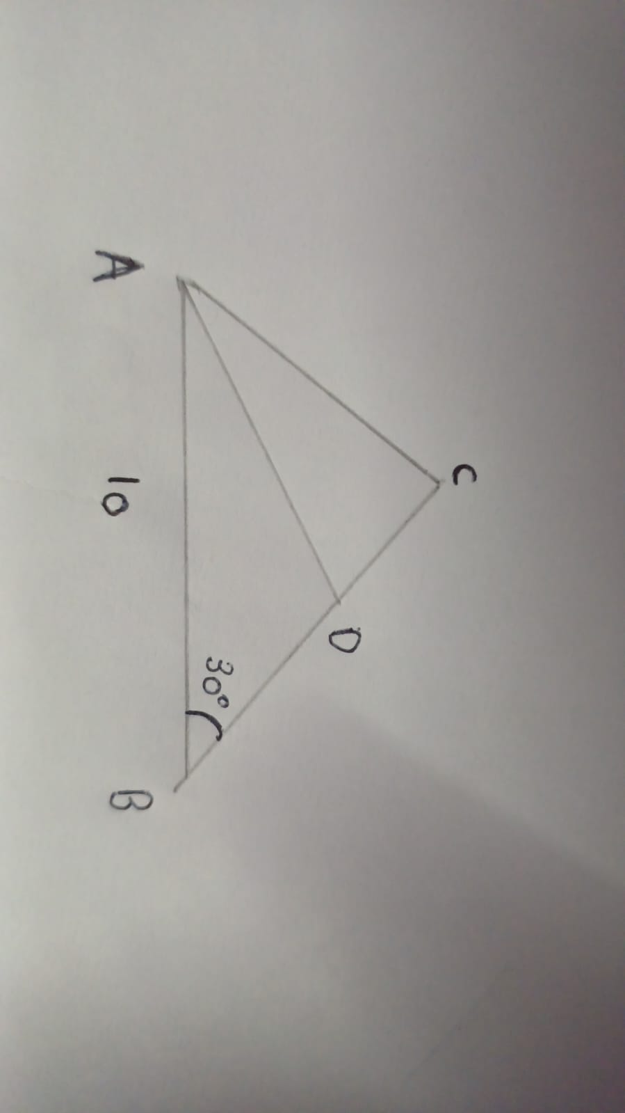 Assume ADB is isosceles triangle and help me find AC | Chegg.com
