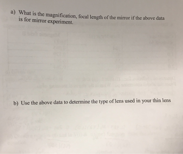 Solved 7. Determine the relationship between object | Chegg.com