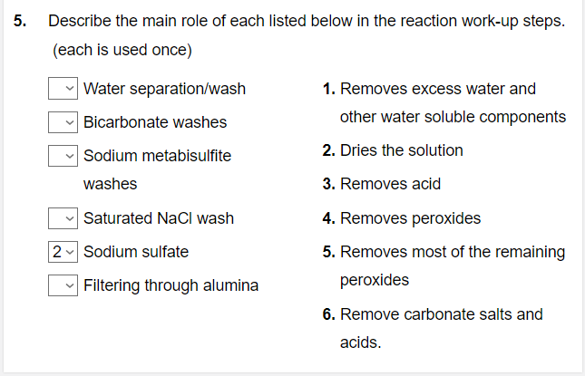 Solved 3. Match the functional groups that react to peroxy | Chegg.com