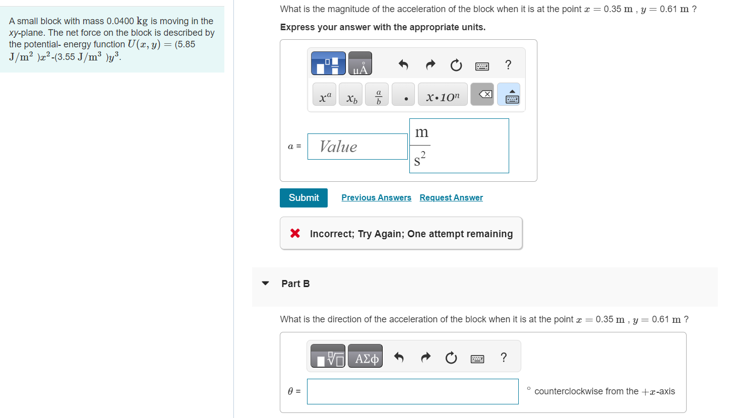 Solved A small block with mass 0.0400 ﻿kg ﻿is moving in the | Chegg.com