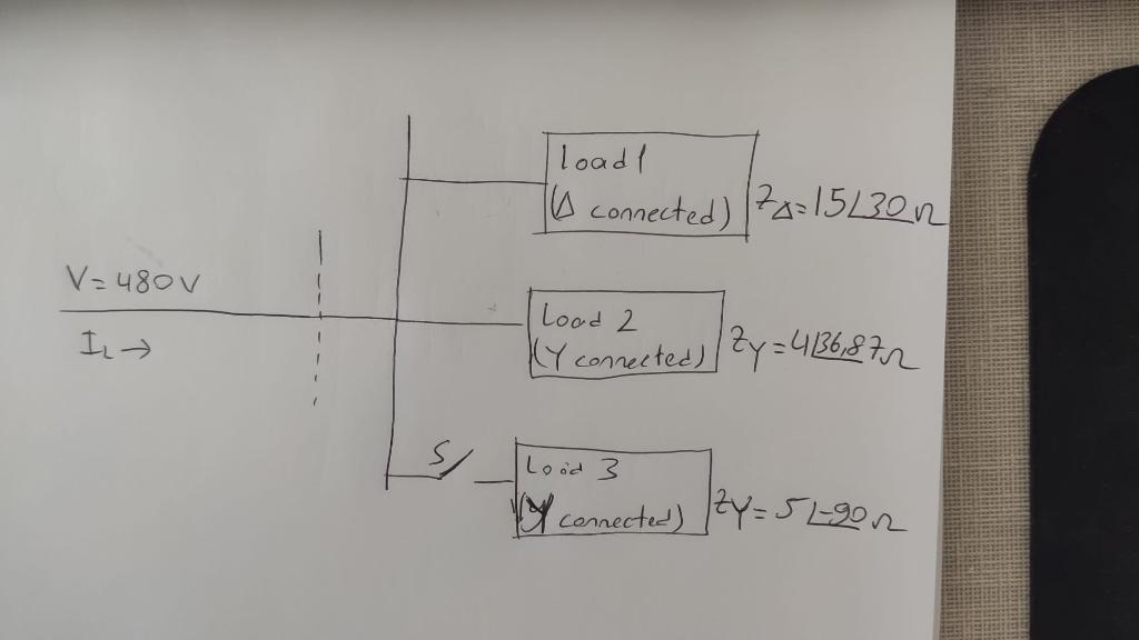Solved The single line diagram of the distribution system of | Chegg.com