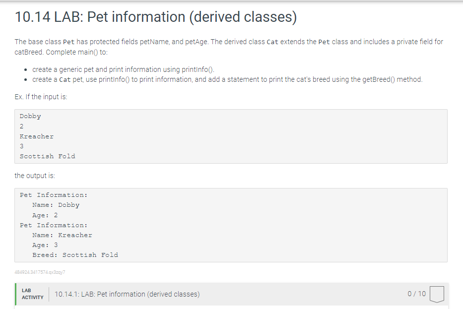 Solved I need some help with this lab. import | Chegg.com
