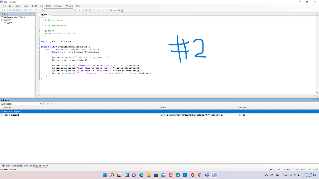 Solved When I finish my source code and run it in #1, the | Chegg.com